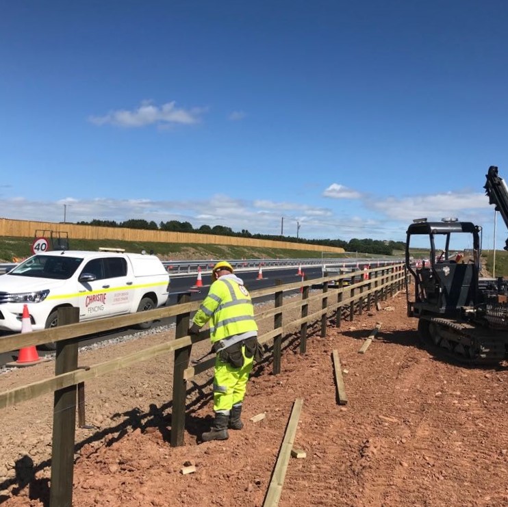Fencing & Services Contractor | Civil & Highways - Christie Fencing Ltd